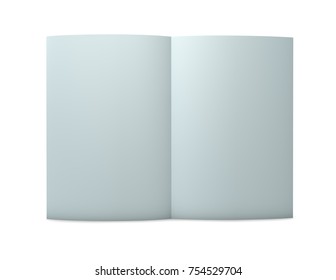 Universal Mock Two Blank Pages Magazine 스톡 일러스트 754529704 | Shutterstock