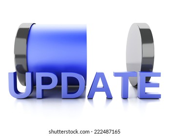Update Loading Concept On White Background Stock Illustration 222487165 ...