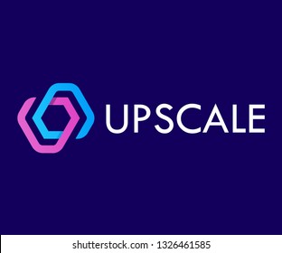 Upscale Logo Design Stock Illustration 1326461585 | Shutterstock