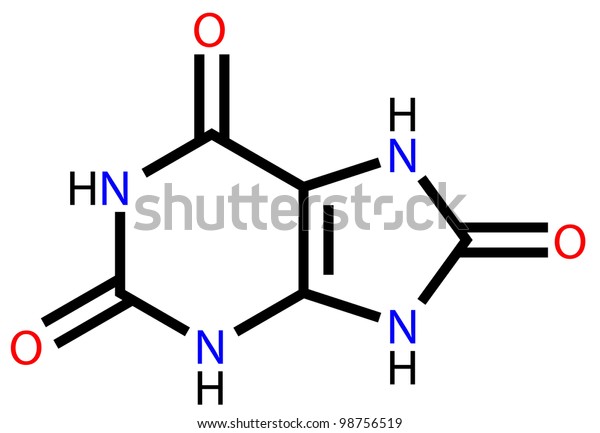 Uric Acid Structural Formula Stock Illustration 98756519 | Shutterstock