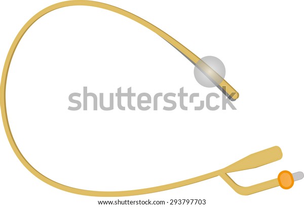 Urinary Catheter Stock Illustration 293797703