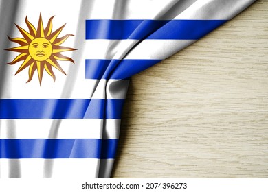 Uruguay Flag Fabric Pattern Flag Uruguay Stock Illustration 2074396273 ...