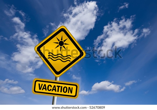 Vacation Sign Stock Illustration 52670809