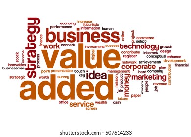 Value Added Word Cloud Concept Stock Illustration 507614233 | Shutterstock