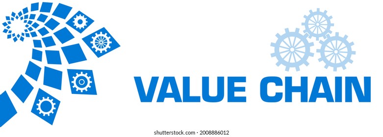Value Chain Concept Image Text Related: ilustrações stock 2008886012 ...