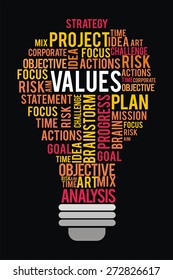 Idea Info Text Collage Composed Shape 스톡 일러스트 119915692 | Shutterstock
