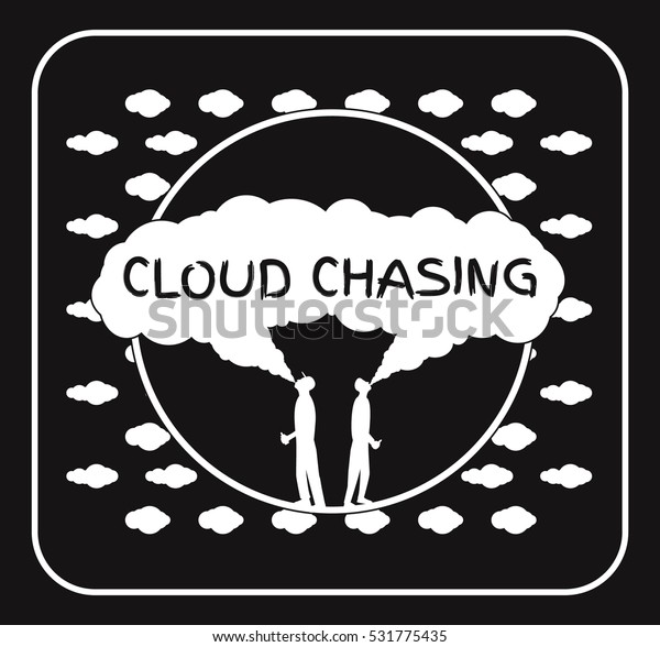 Vaping Cloud Chasing Symbol Design Concept Stock Illustration 531775435 ...