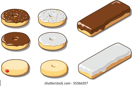 67 Long John Donut Images, Stock Photos & Vectors | Shutterstock