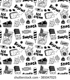 Various Sweet Background Stock Illustration 385047025 | Shutterstock