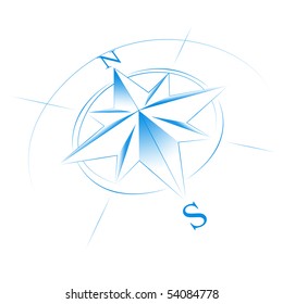5,894 Compass rose blue Images, Stock Photos & Vectors | Shutterstock