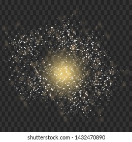 Vector Light Trace Star Glitter Flare Stock Illustration 1432470890 ...