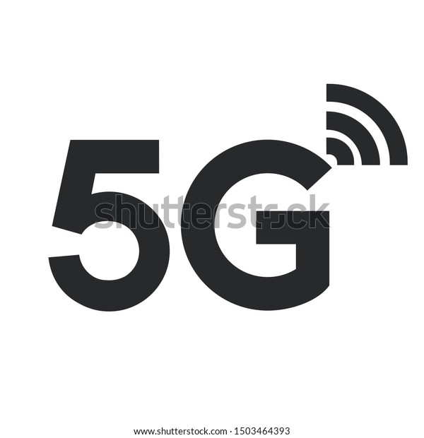 Vector Tech Icon Wifi 5g Sign Stock Illustration 1503464393 | Shutterstock