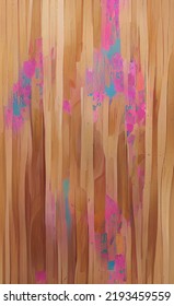Vertical Background Wooden Pattern Multicolor Stock Illustration ...