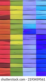 Vertical Background Wooden Pattern Multicolor Stock Illustration ...