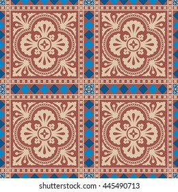Victorian Design Patterns Set Stock Illustration 445490713 | Shutterstock