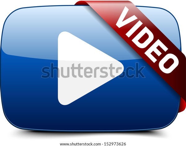 Video Button Stock Illustration 152973626