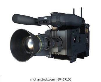 Minigun Rotary Machine Gun Isolated 3d Stock Illustration 1486350848