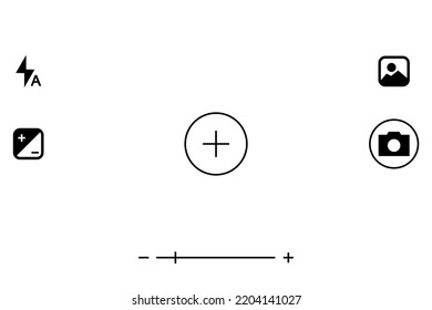 Video Camera Frame Record Indicator Photo Stock Illustration 2204141027 ...