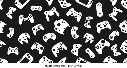 Video Game Controller Background Gadgets Devices Stock Vector (Royalty ...