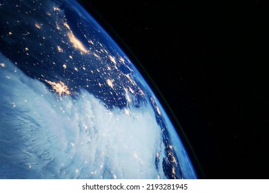 View Planet Earth Space Elements This Stock Illustration 2193281945 ...