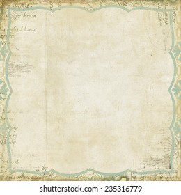 Vintage Background Vintage Border Stock Illustration 235316779 ...