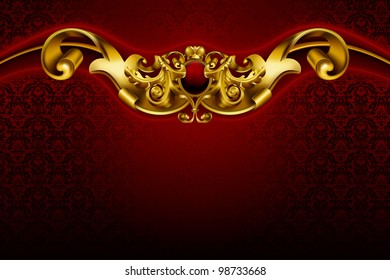 Vintage Background Red Bitmap Copy Stock Illustration 98733668 ...