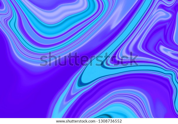 Violet Cerulean Digital Abstract Creative Background Stock Illustration ...