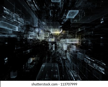 Virtual Construction Series Background Composition Rectangular Stock ...