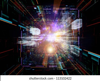 Virtual Construction Series Background Design Rectangular Stock ...