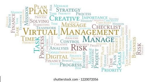 Management Consulting Word Cloud Made Text 스톡 일러스트 1250890501 ...