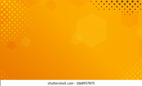 Virtual Orange Gradient Background Backdrop Stock Illustration ...