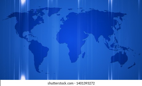 Virtual Studioworld Map Studio Background Stock Illustration 1401393272 ...