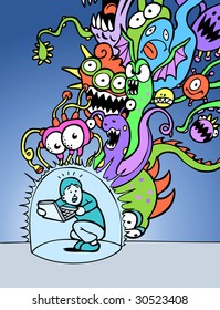 Virus Attack Stock Illustration 30523408 | Shutterstock