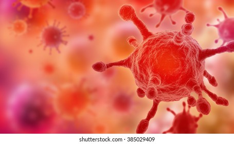 Bacteria 3d Render Cylinder Virus Red Stock Illustration 480675643 ...