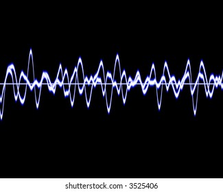 Visual Representation Soundwave Stock Illustration 6058114
