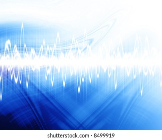 Visual Representation Soundwave Stock Illustration 8499919 | Shutterstock