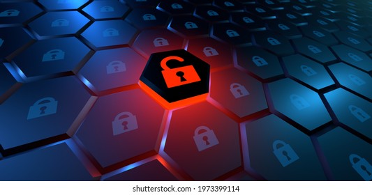 Visualization Cyber Attacks Concept Data Security Stock Illustration ... Visualization Cyber Attacks Concept Data Security Stock Illustration ...