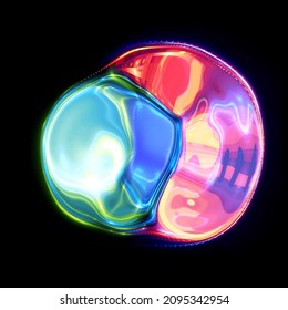 Vivid Objects Halo Effect Shape Mystical Stock Illustration 2095342954 ...