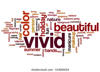 Vivid Word Cloud Concept Stock Illustration 514044454 | Shutterstock