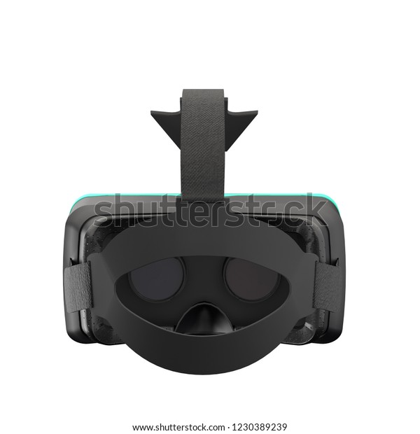 Vr Goggles Headset Original Model Inside Stock Illustration 1230389239