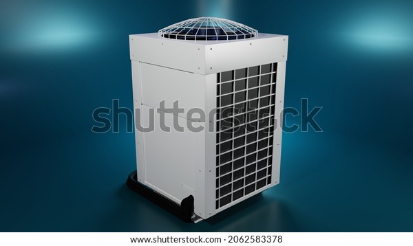 vrv 에어컨 시스템3d 렌더링 스톡 일러스트 2062583378 | Shutterstock