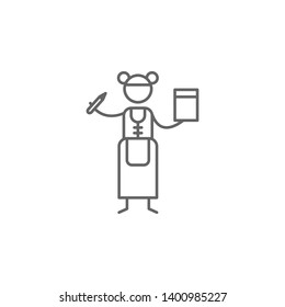 303 Hostess restaurant icon Images, Stock Photos & Vectors | Shutterstock