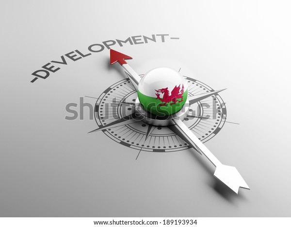 Wales High Resolution Development Concept Stock Illustration 189193934 ...