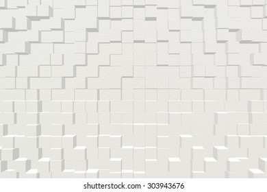 Wall Texture Background 3d Block Style Stock Illustration 303943676 ...
