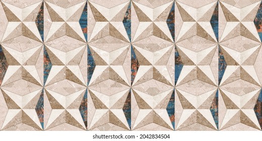 Wall Tile Design Decor Texture Wall Stock Illustration 2042834504 ...