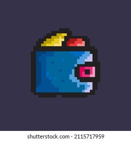422 Wallet pixel art Images, Stock Photos & Vectors | Shutterstock