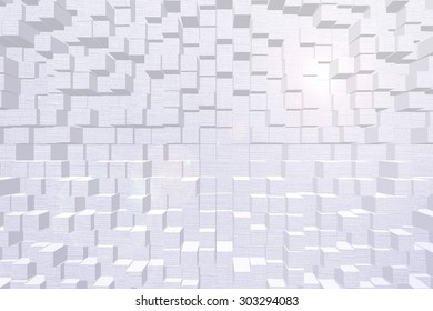 Wallpaper Background Effect 3d Block Style Stock Illustration 303294077