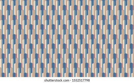 Wallpaper Border Pattern Bottom Pattern Design Stock Illustration ...