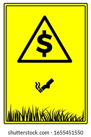104 Do Not Litter Cigarette Images, Stock Photos & Vectors | Shutterstock