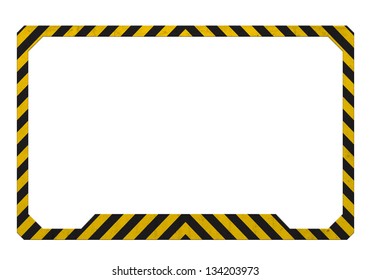 Warning Frame: ilustración de stock 131275256 | Shutterstock
